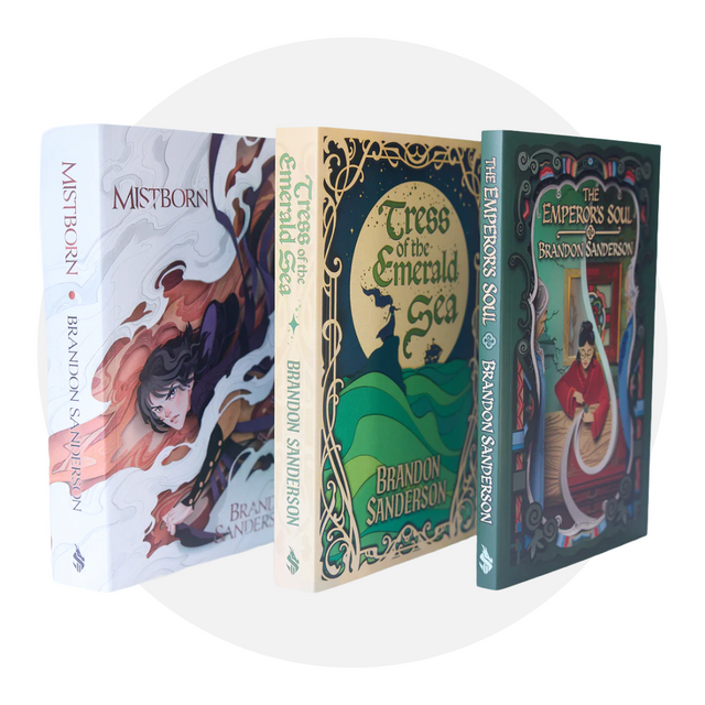 Hello! My name's Brandon – Brandon Sanderson